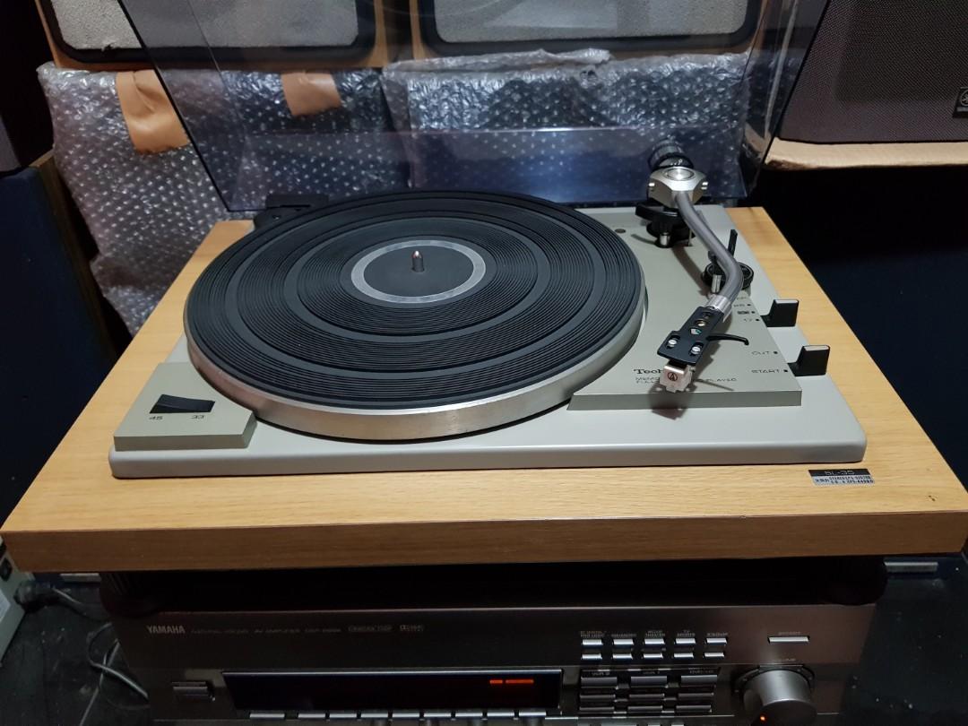 Technics sl-35 vintage turntable 1974, Hobbies & Toys, Music & Media ...