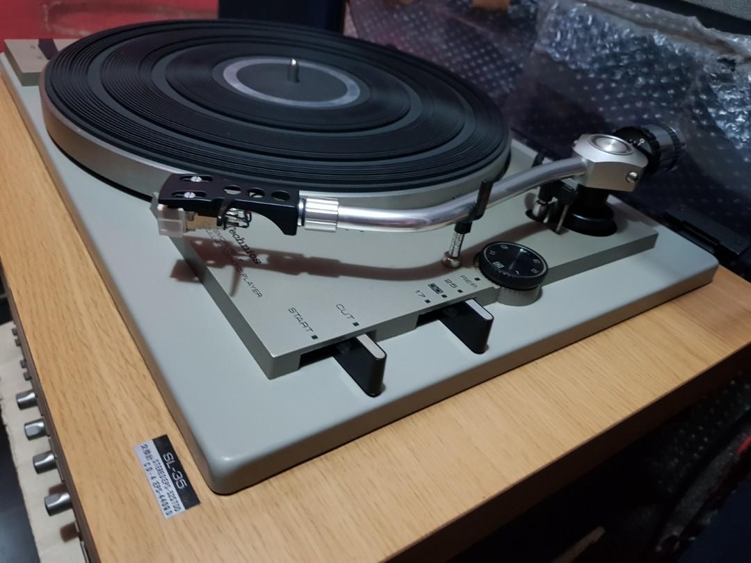 Technics sl-35 vintage turntable 1974, Hobbies & Toys, Music & Media ...