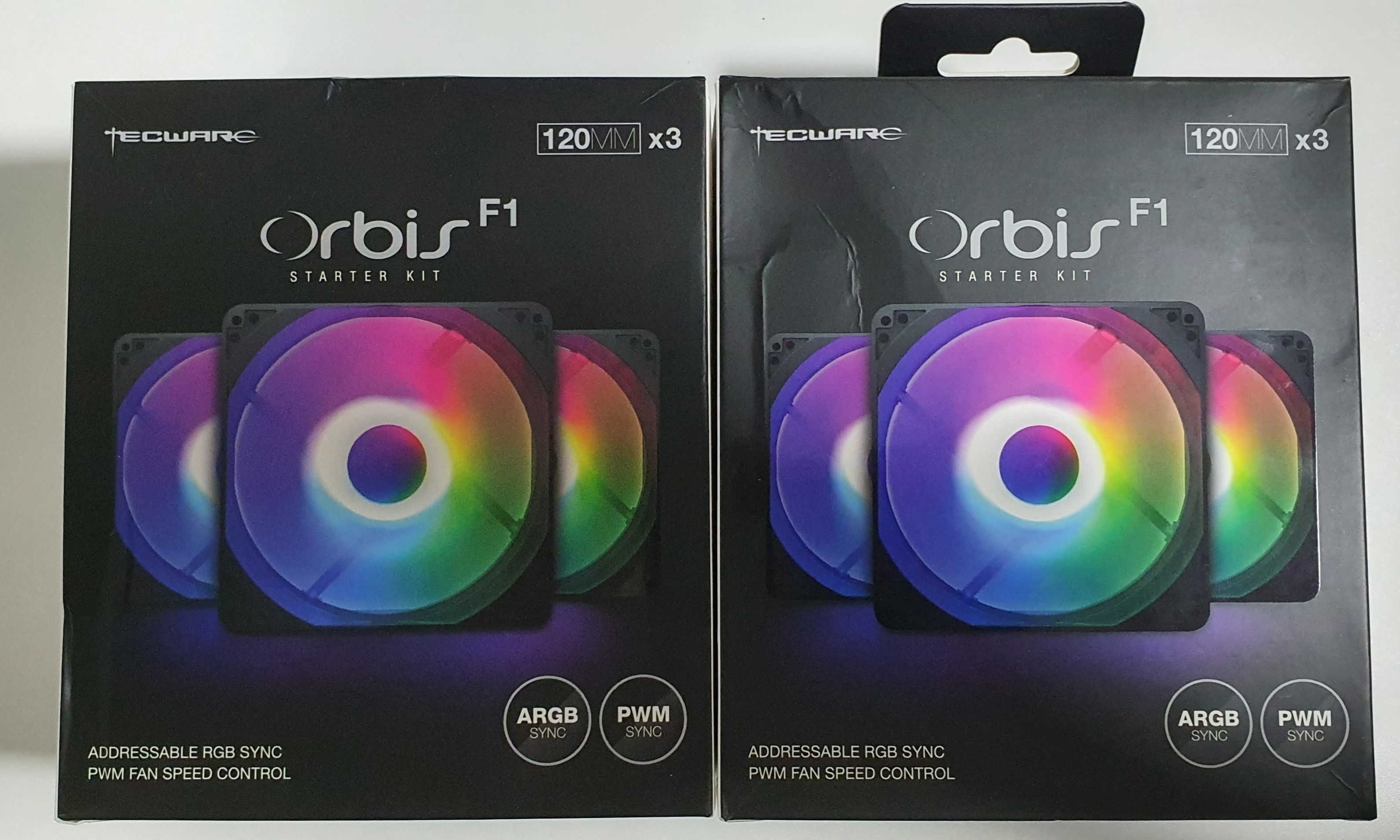 Tecware Orbis F1 Starter Kit 120mm ARGB Fans x6, Computers & Tech ...