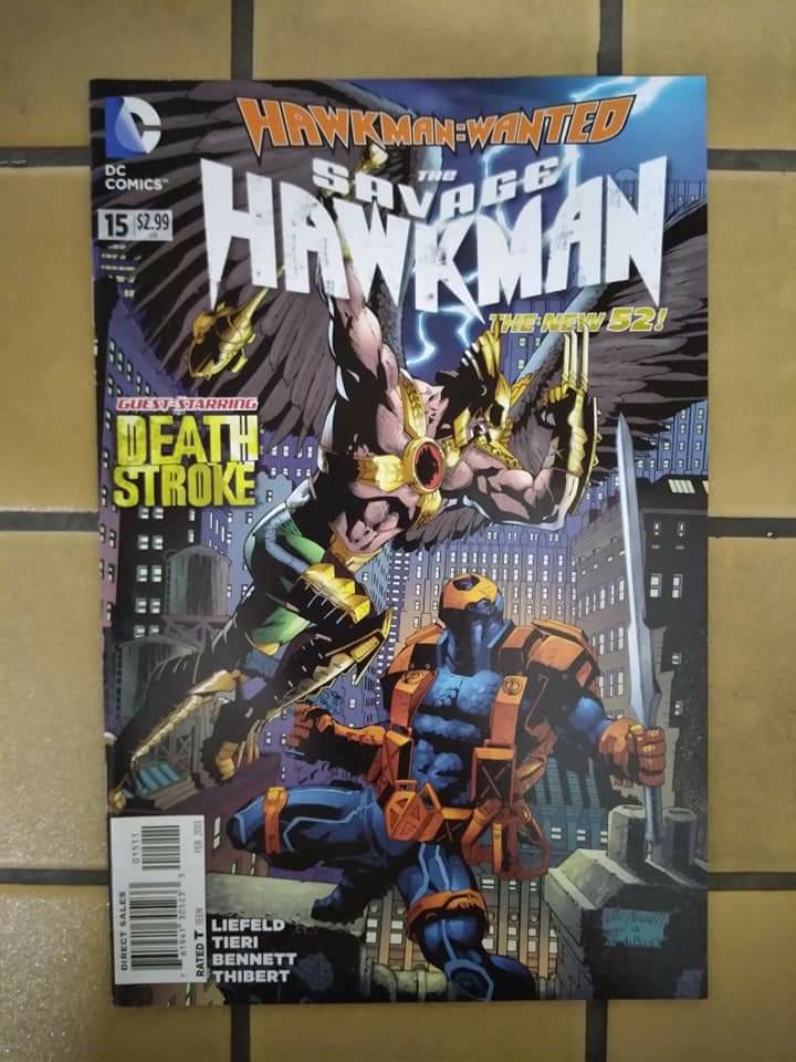 The Savage Hawkman #15 ( Joe Bennett - Cover Art ) DC Modern Comic ...