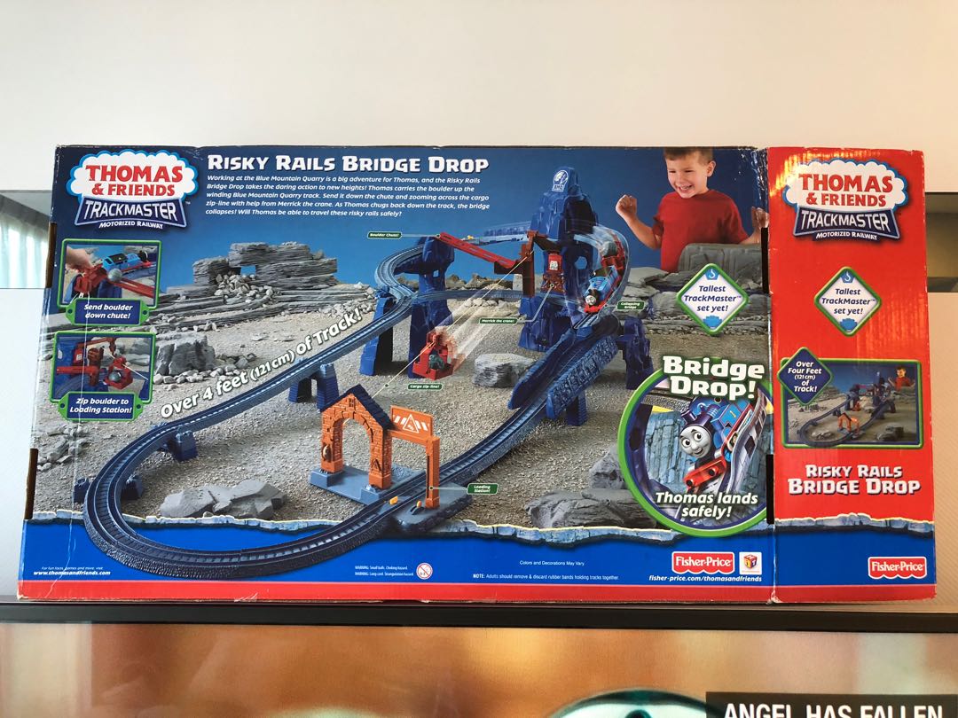 Thomas and Friends Trackmaster Risky Rail Bridge Drop, Hobbies & Toys ...