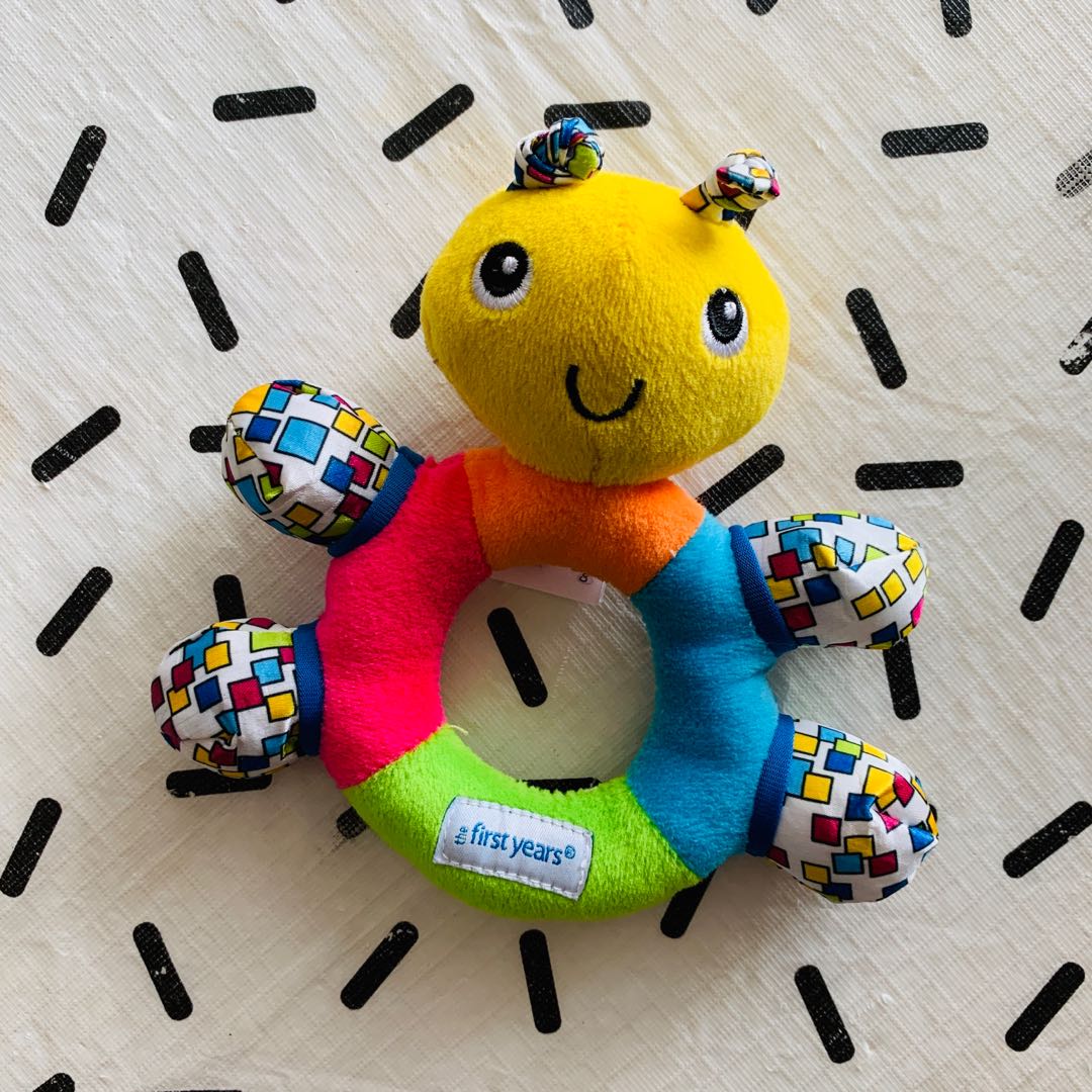 [Free with purchase] Tomy First Years Bee teether, Babies & Kids ...