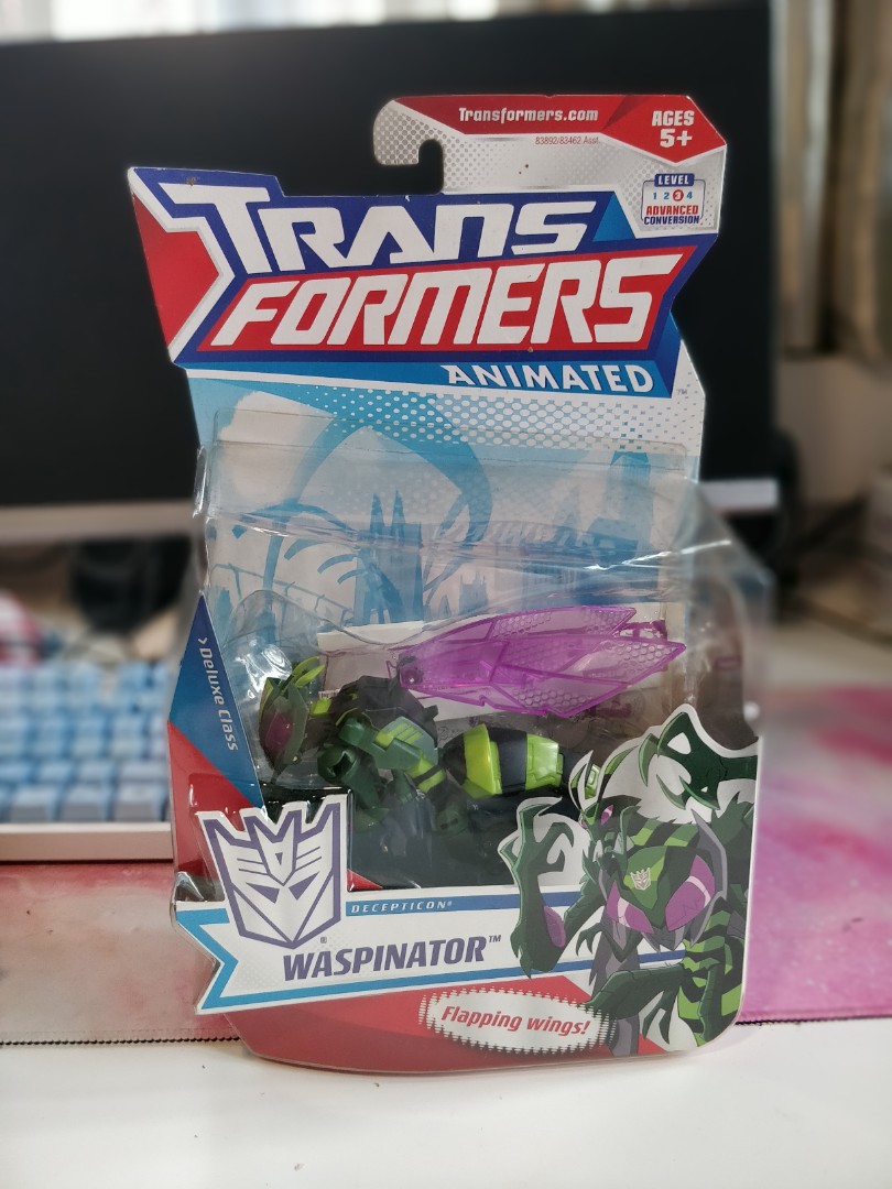 Transformers Waspinator Animated Deluxe Class TFA, Hobbies & Toys, Toys ...