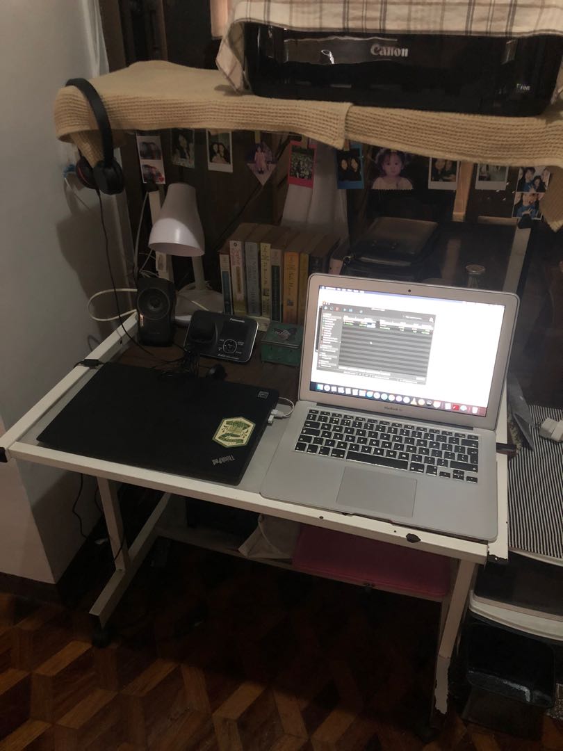 Used Computer table, Furniture & Home Living, Furniture, Tables & Sets ...