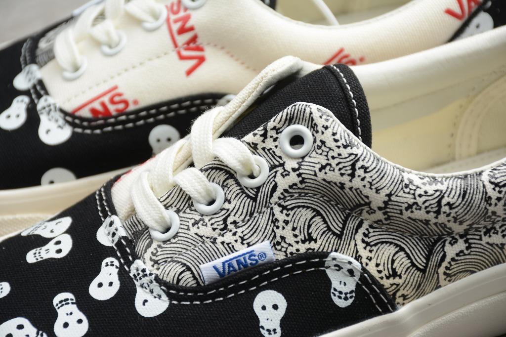 Vans Era Skulls Waves, Men's Fashion, Footwear, Sneakers on Carousell
