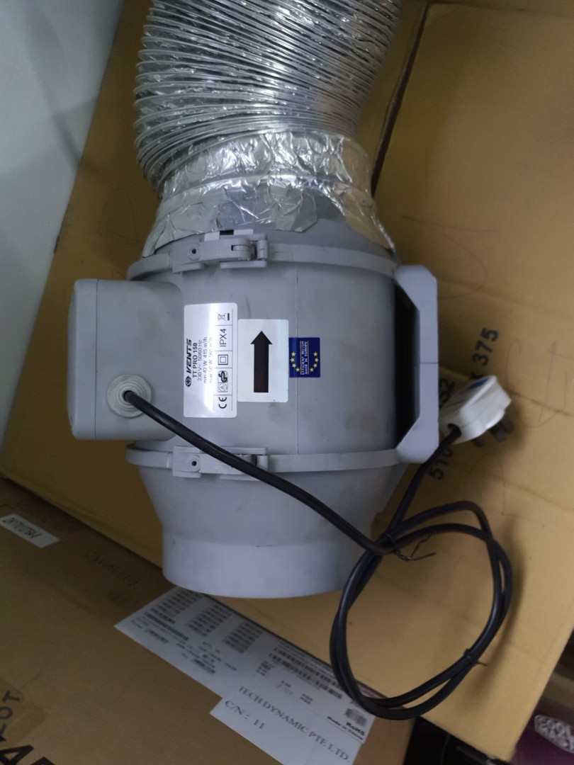 Ventilation Fan TT Pro 150, Furniture & Home Living, Lighting & Fans ...
