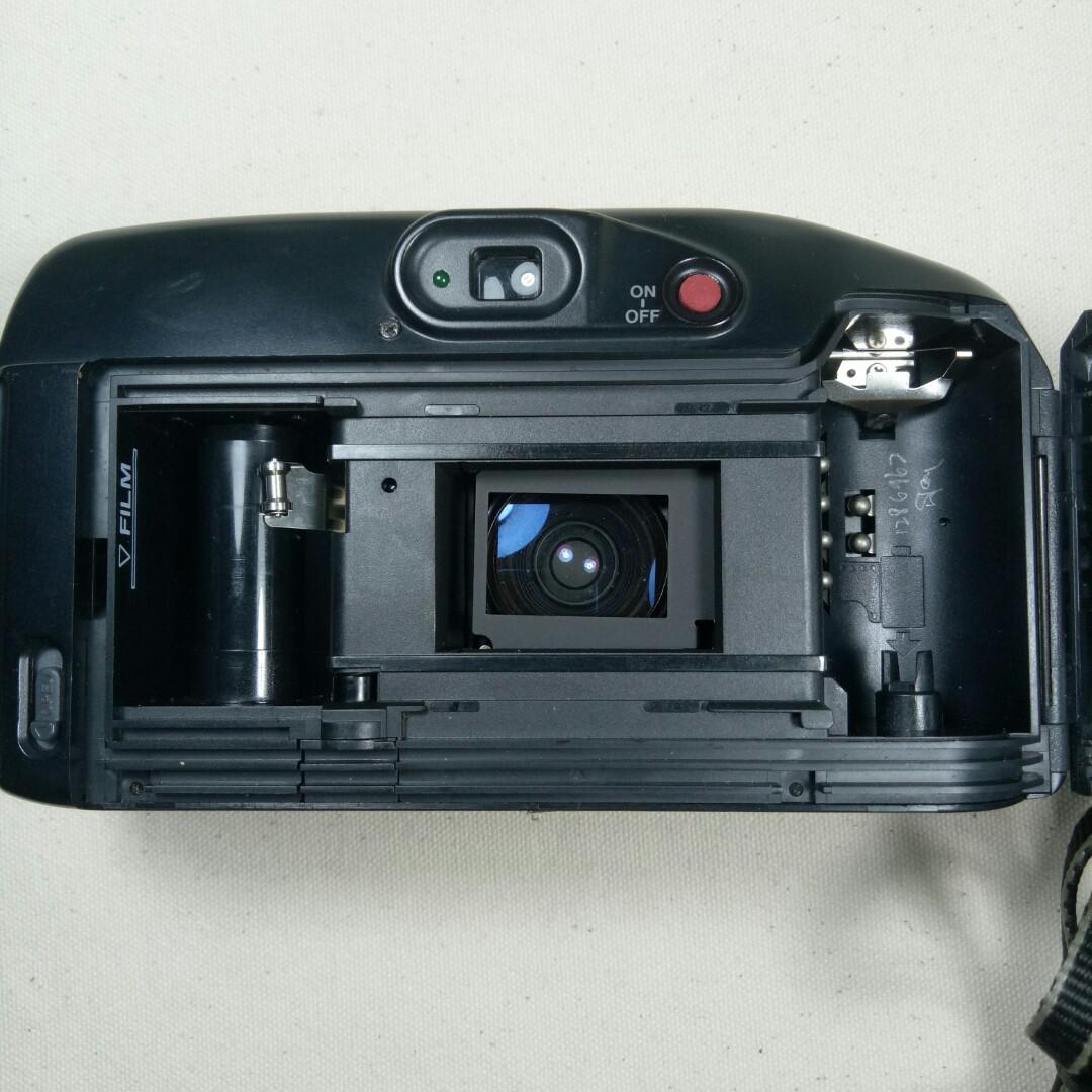 Vintage 80s 90s Canon Sure Shot Caption Zoom 35mm Film Camera Kamera ...