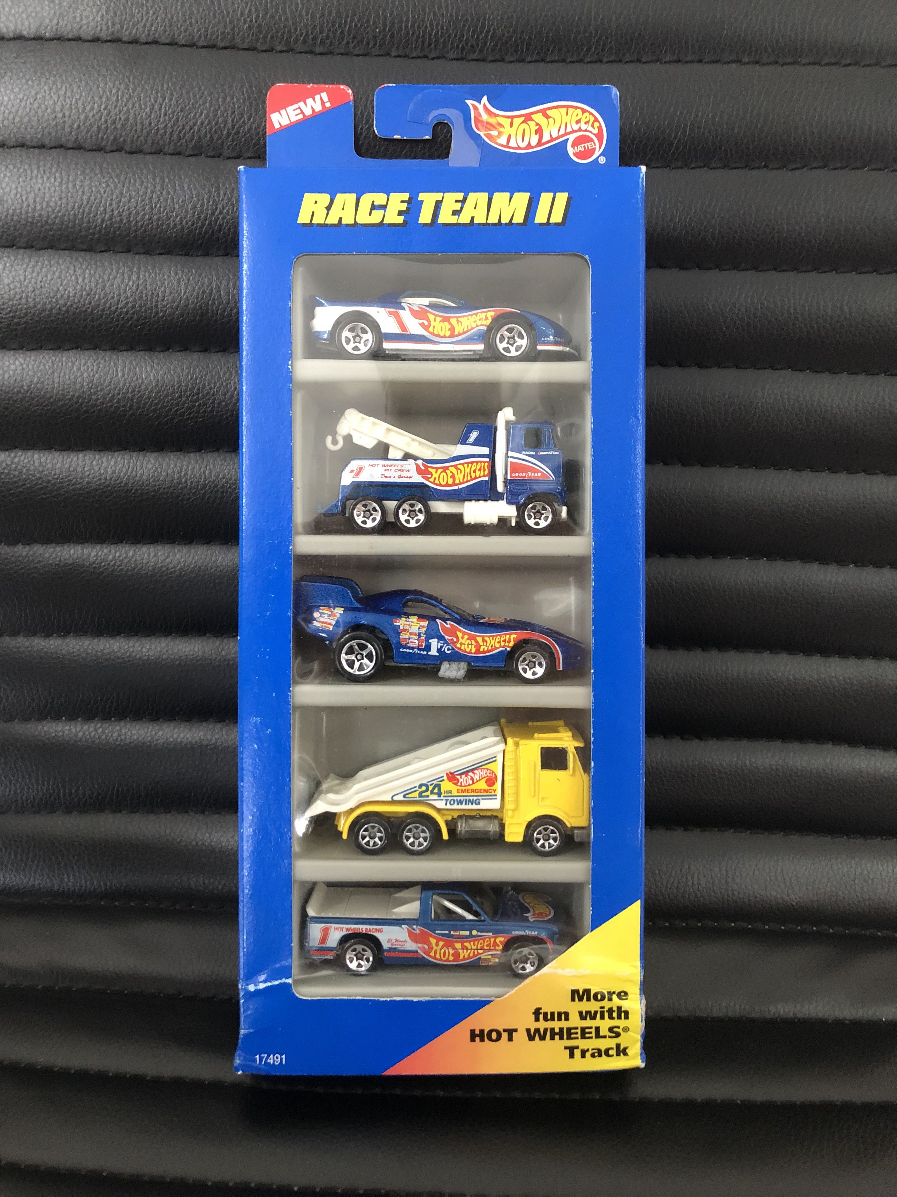 Vintage Hot Wheels HW Race Team 5 Packs, Hobbies & Toys, Toys & Games ...