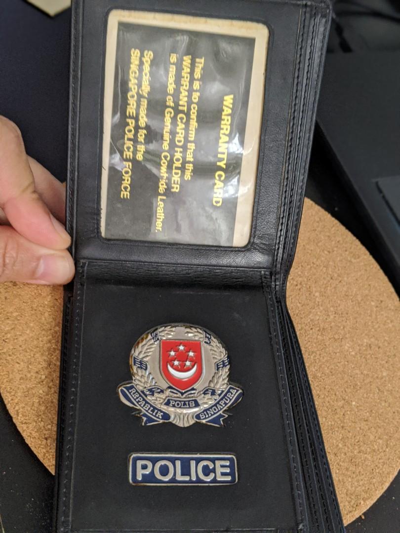 Warrant Card holder Italian leather wallet, Men's Fashion, Watches ...