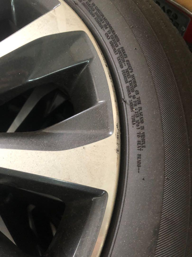 2016 Forester XT Stock Rims, Car Accessories, Tyres & Rims on Carousell