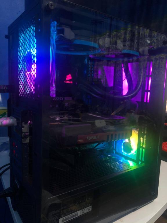 2nd Hand Gaming PC Complete with 144hz Asus Monitor, Computers & Tech ...