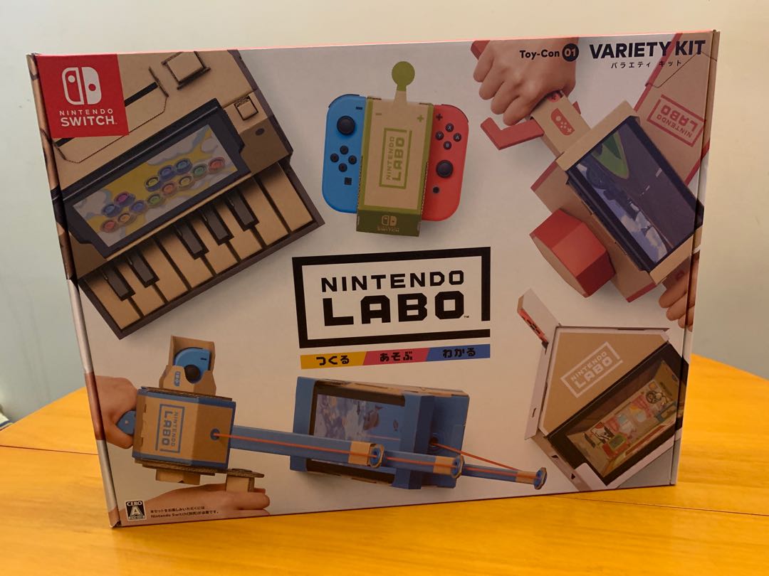 全新 Nintendo Switch Labo, 電子遊戲, 電子遊戲, Nintendo 任天堂 - Carousell
