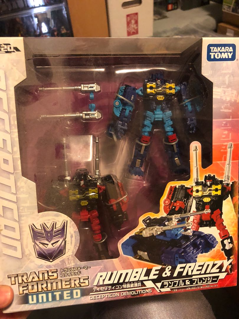 全新 變形金剛Transformers United UN-20 Rumble and Frenzy MP Generation ...