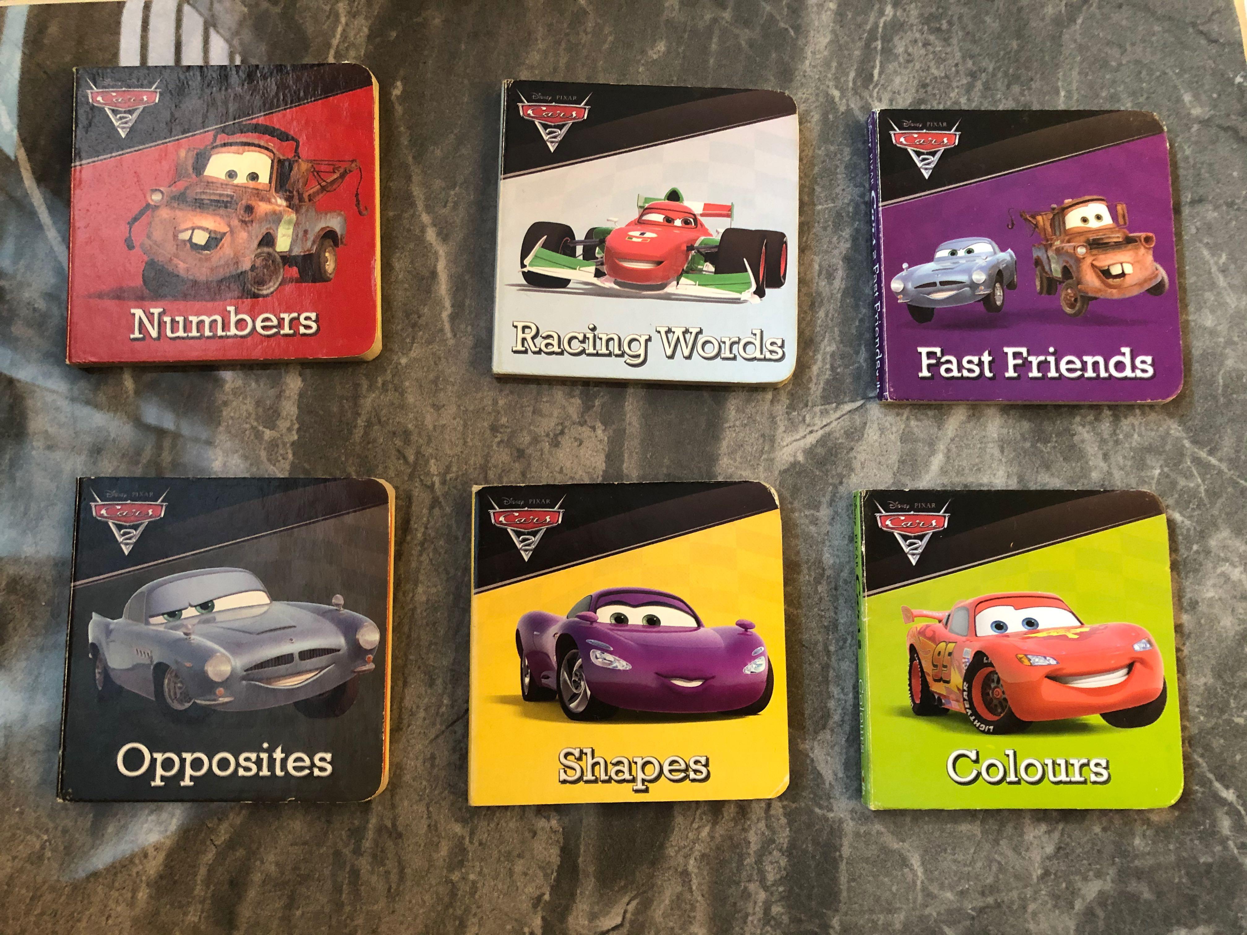 Ages 3-4 cars2 books, Hobbies & Toys, Books & Magazines, Children's ...