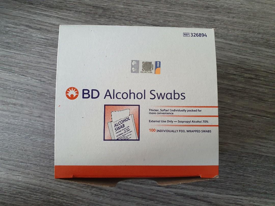 Alcohol swabs 200s (idealcare), on Carousell