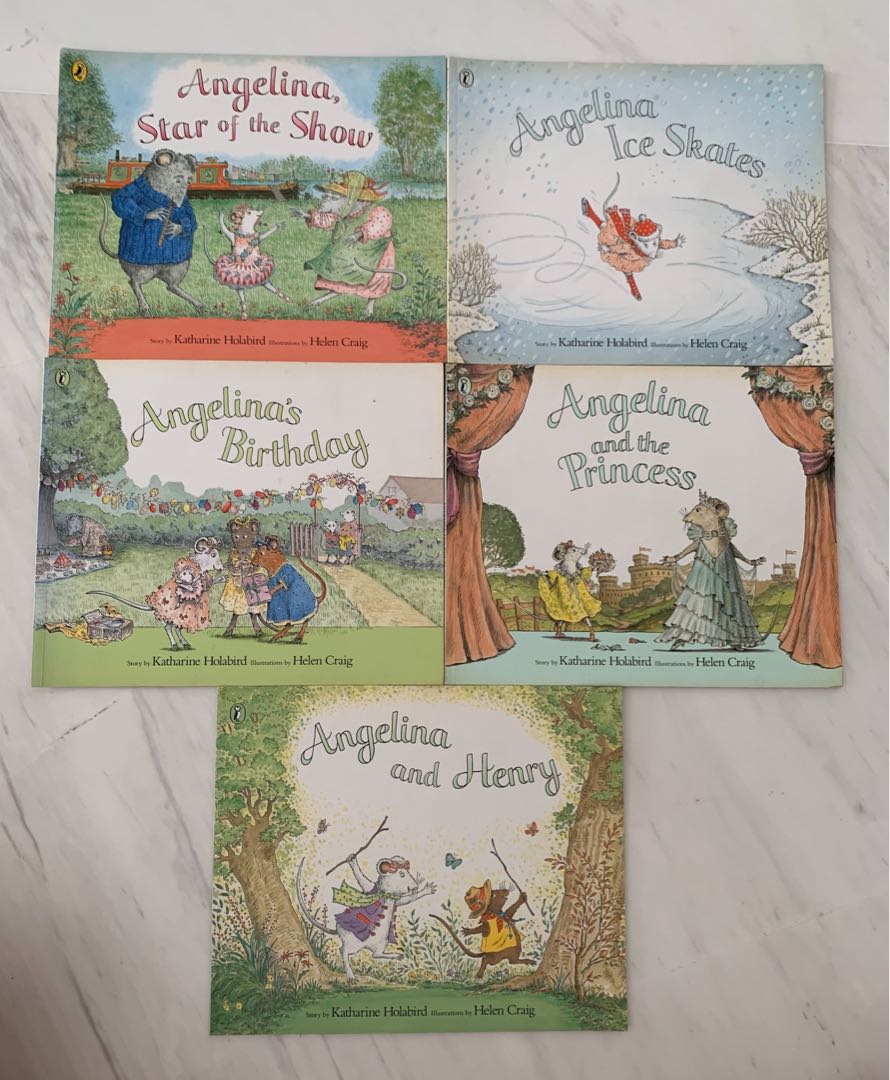 Angeline Ballerina storybooks, Hobbies & Toys, Books & Magazines ...