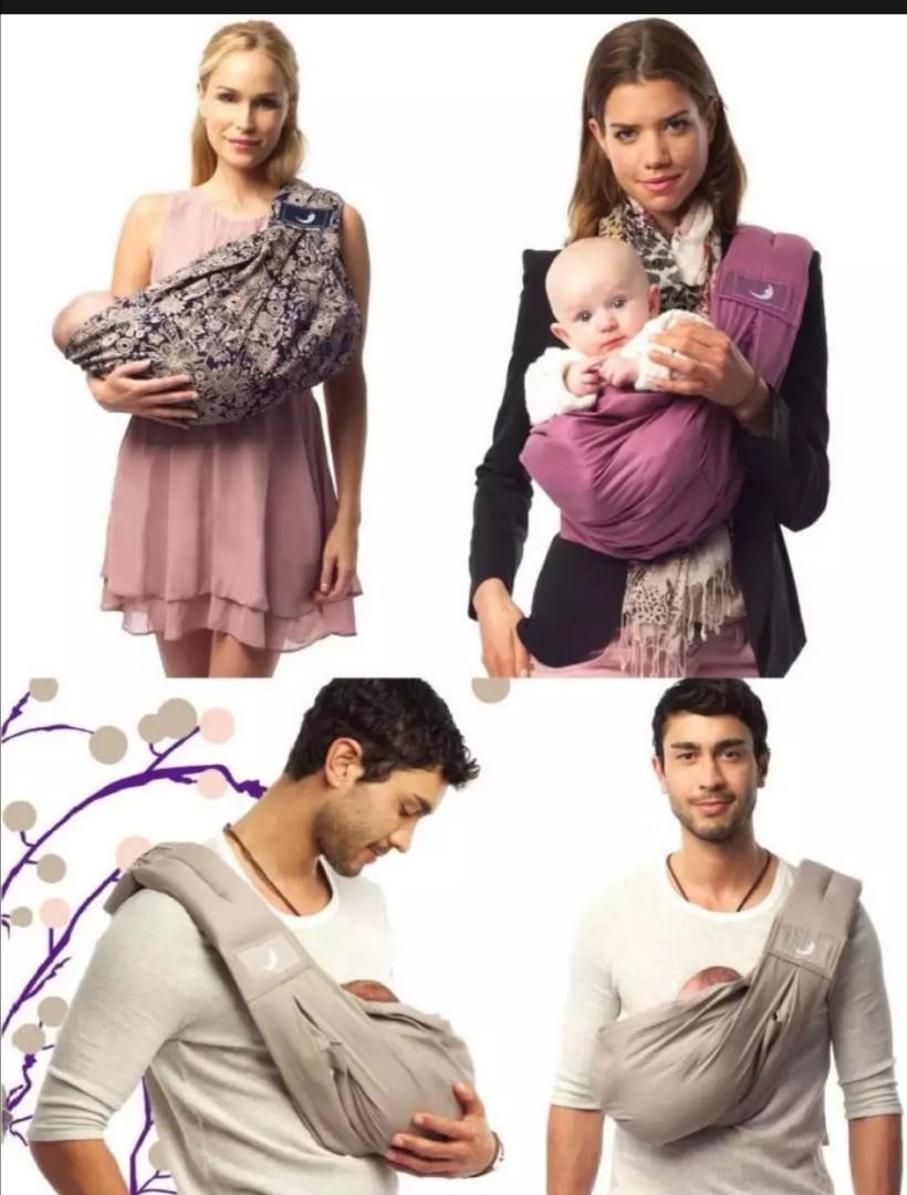 Baba Sling (Dark Navy Blue), Babies & Kids, Going Out, Carriers ...