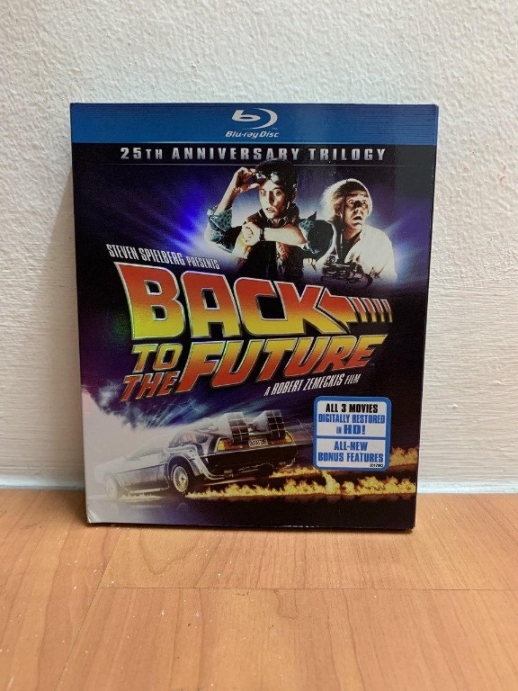 (3-in-1) Back to The Future 25 Anniversary Trilogy BTTF Collection Set ...