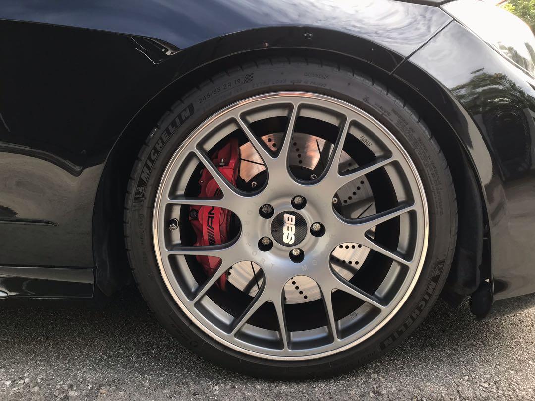 BBS CH-R 19” Staggered Rims, Car Accessories, Tyres & Rims on Carousell