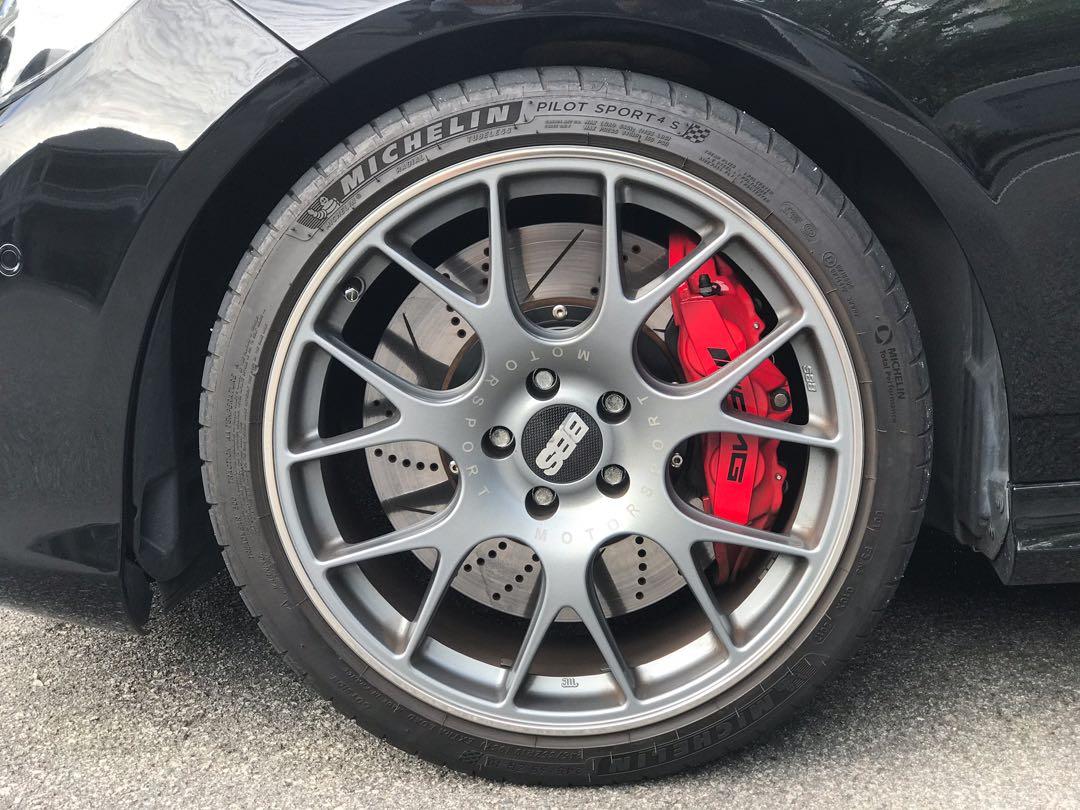 BBS CH-R 19” Staggered Rims, Car Accessories, Tyres & Rims on Carousell