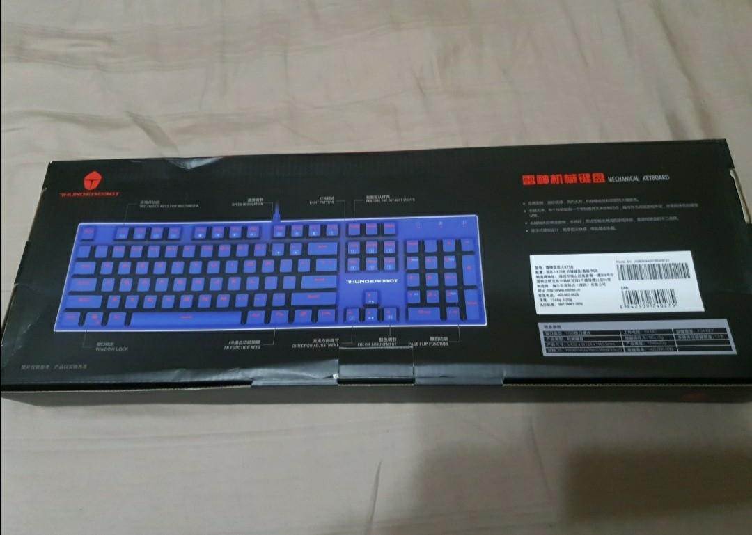 BN Shining Chrome Mechanical Gaming Keyboard, Computers & Tech, Parts ...