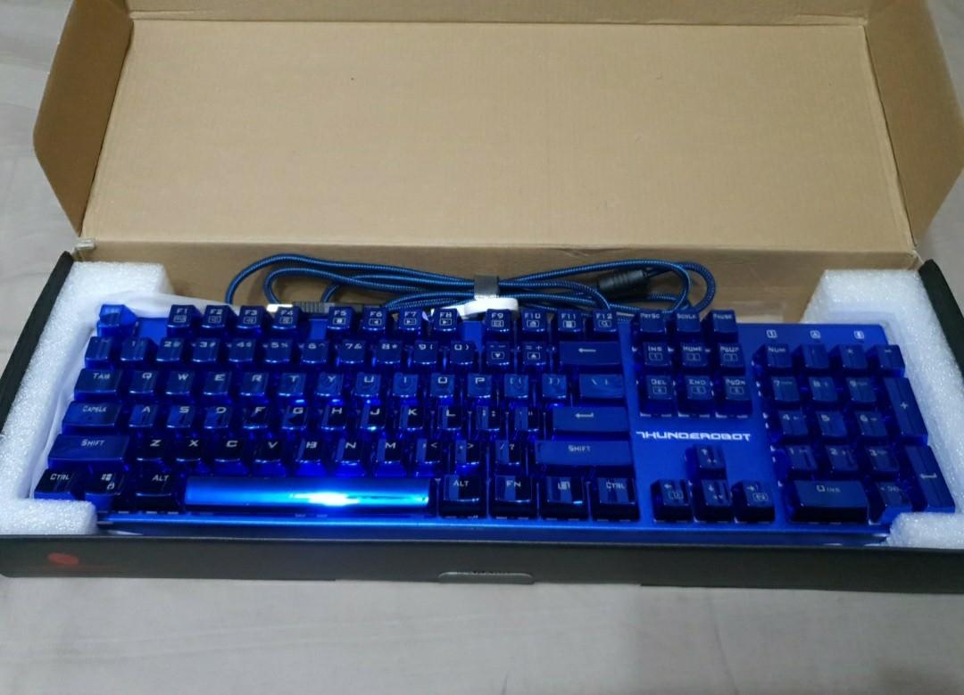 BN Shining Chrome Mechanical Gaming Keyboard, Computers & Tech, Parts & Accessories, Computer ...