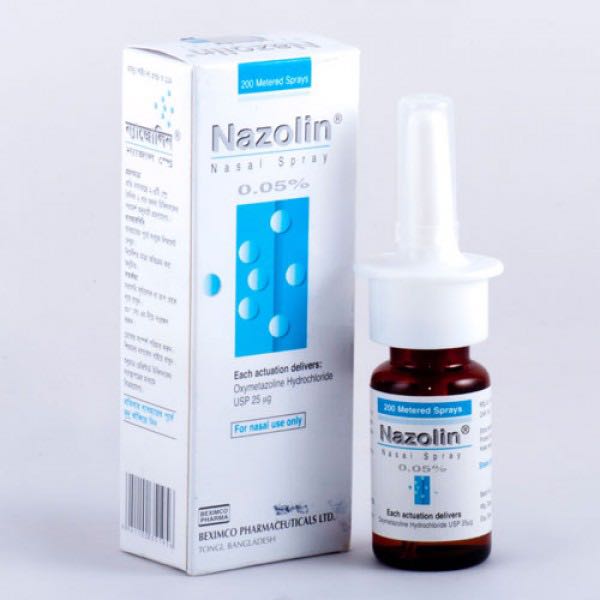 BNIB Nazolin nasal spray, Beauty & Personal Care, Bath & Body, Body ...
