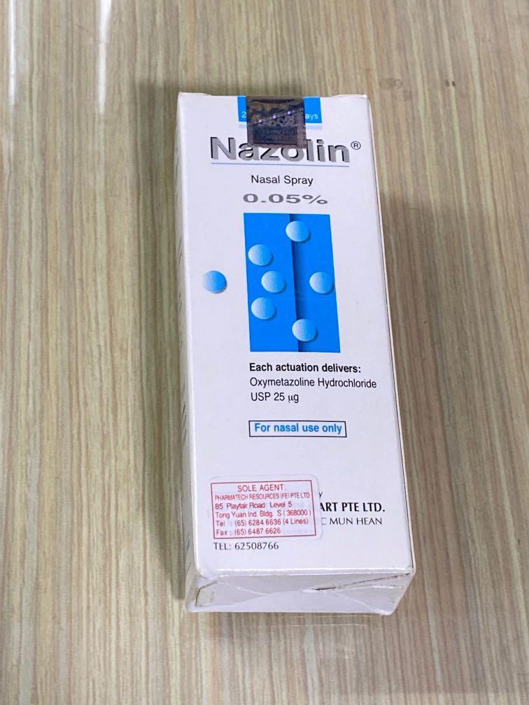 BNIB Nazolin nasal spray, Beauty & Personal Care, Bath & Body, Body ...