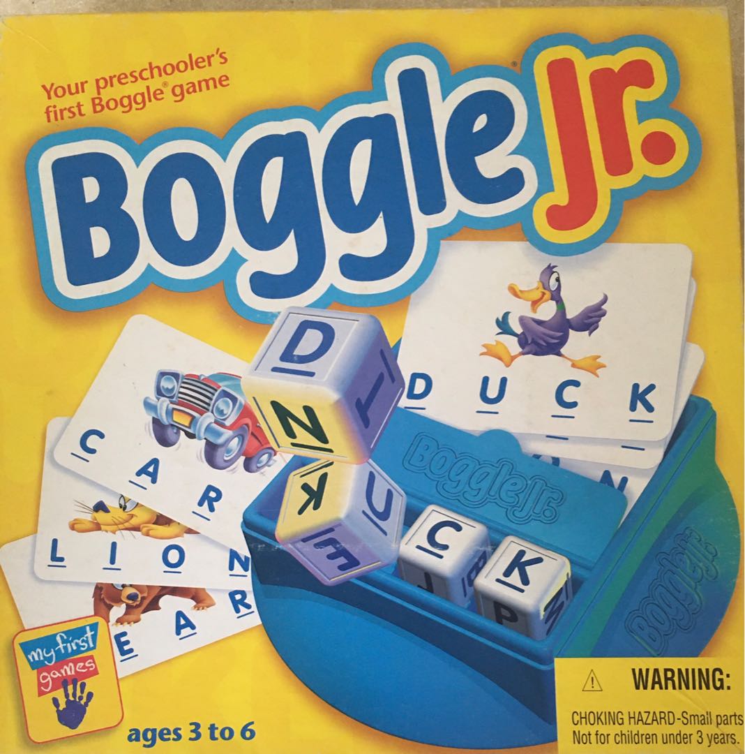 Boggle Junior, Hobbies & Toys, Toys & Games on Carousell
