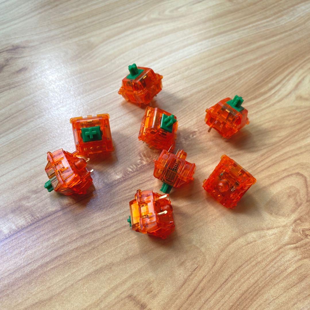 C3 tangerine switches 67g, Computers & Tech, Parts & Accessories ...