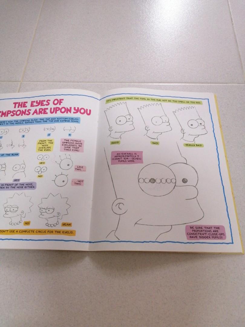 Cartooning with the Simpsons, Books & Stationery, Magazines & Others on ...