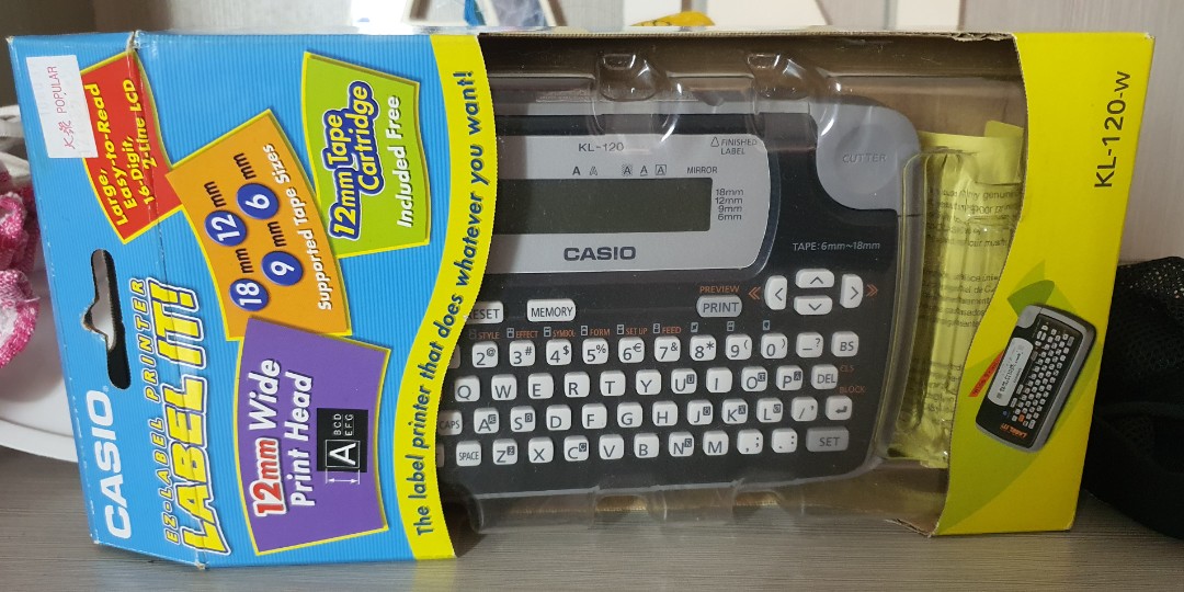 Casio Label Printer, Hobbies & Toys, Stationery & Craft, Stationery ...