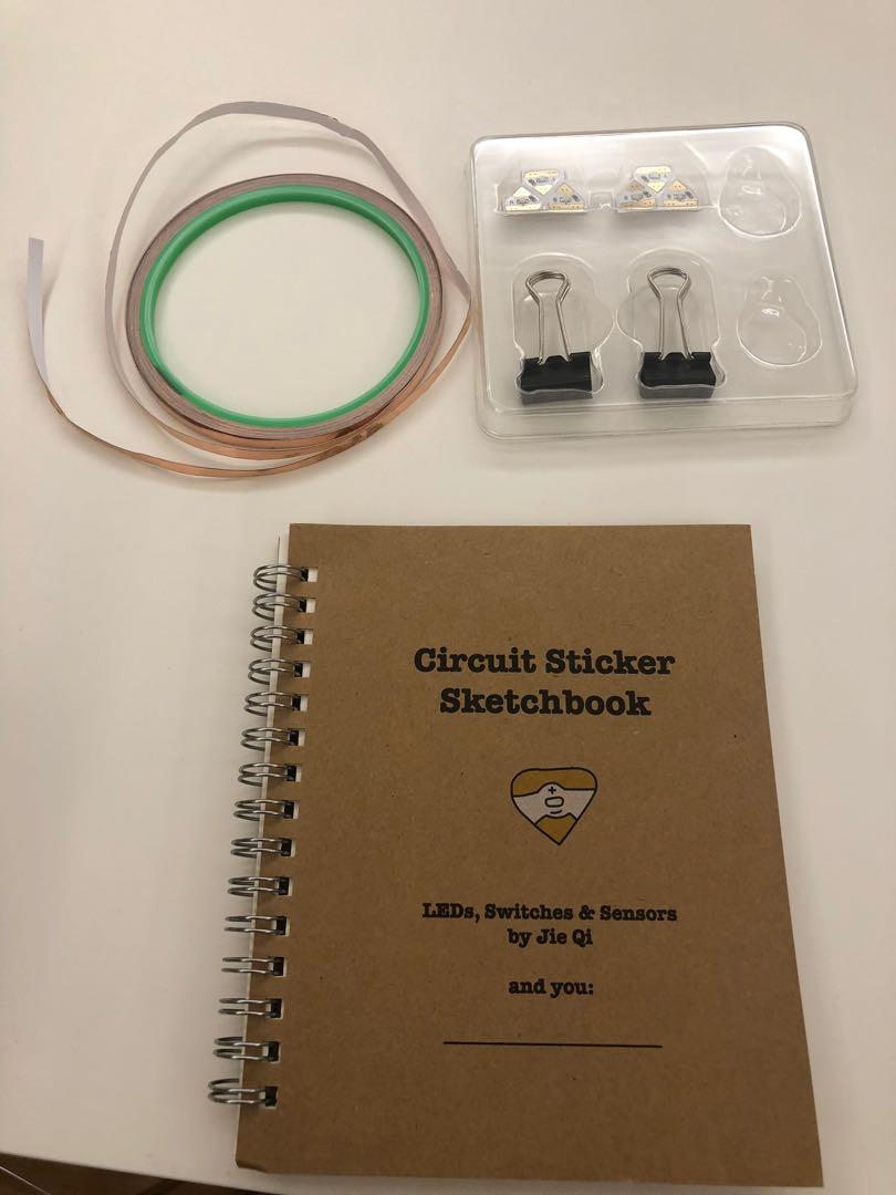 Chibitronics - Chibi Lights - LED Circuit Stickers STEM Starter Kit, 其他 ...