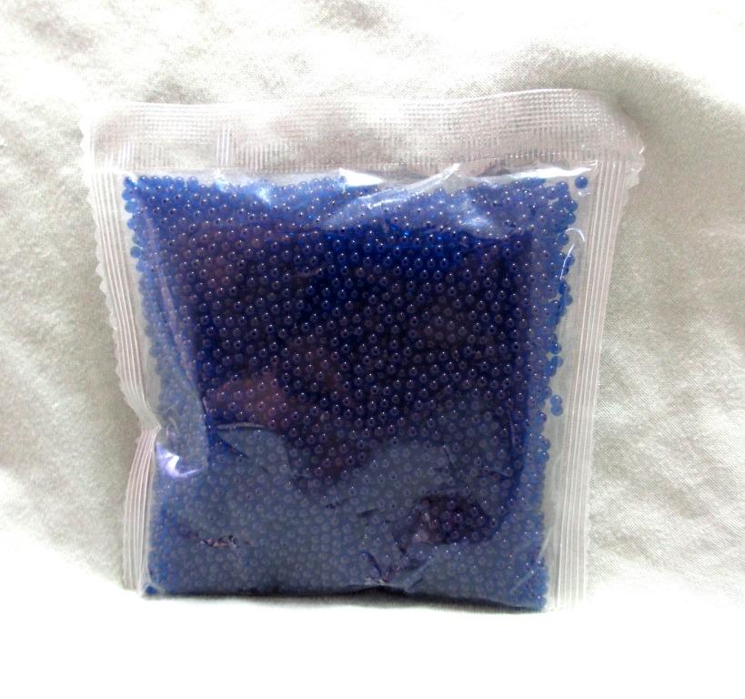 Clear Blue water Gel balls (soft types) - last packet, Babies & Kids ...