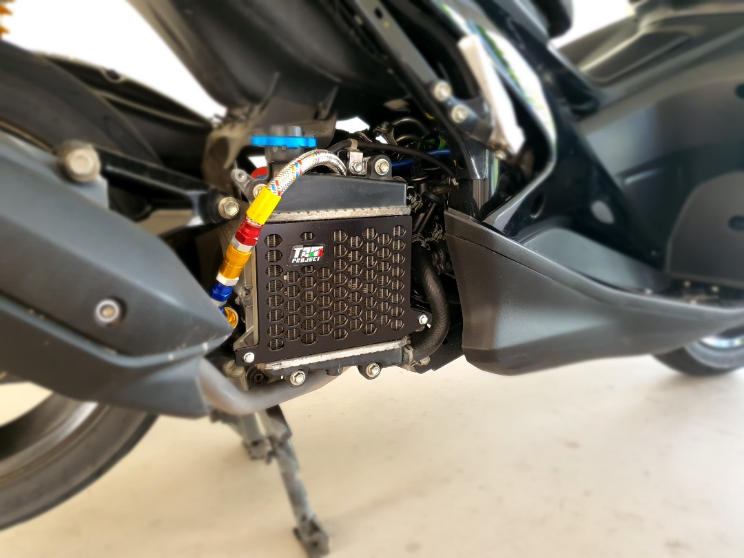 CNC Radiator Cover for Aerox, Motorcycles, Motorcycle Accessories on ...