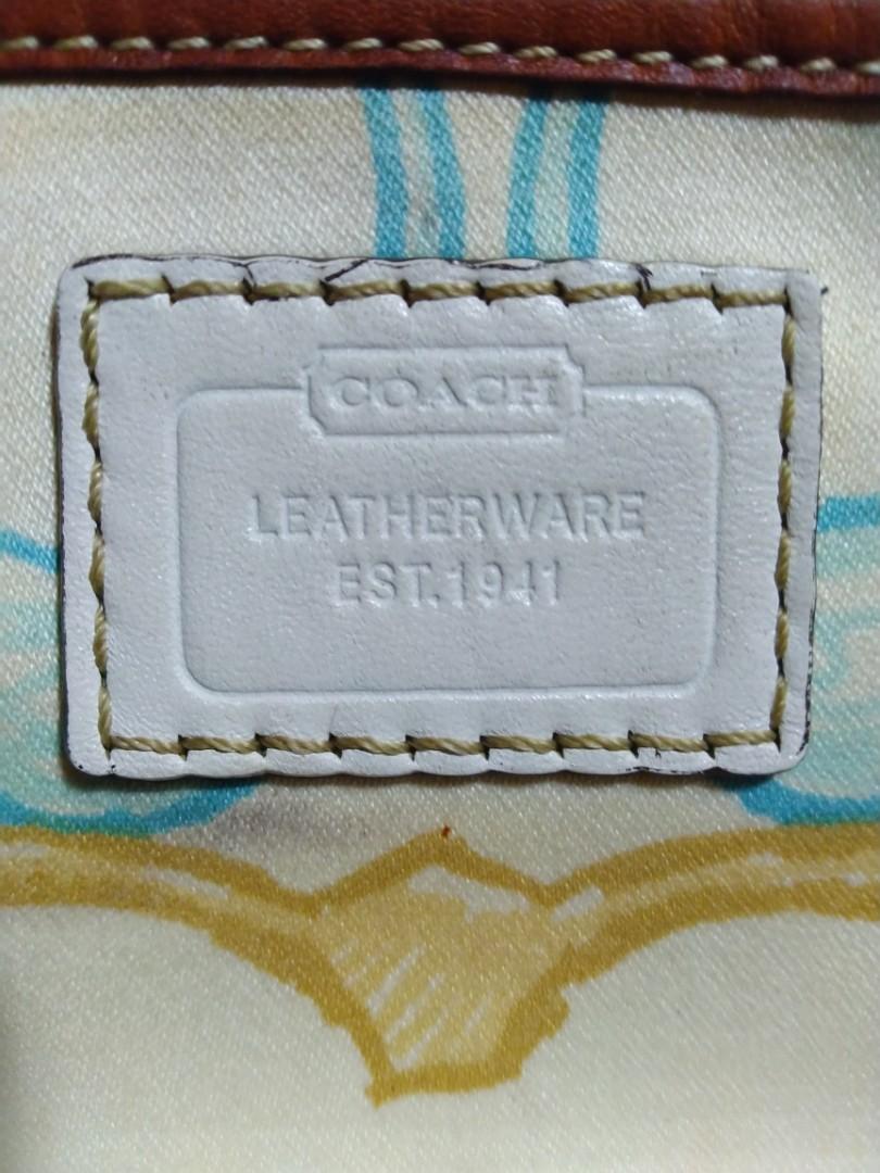 Coach signature multi-color pastel, Women's Fashion, Bags & Wallets ...