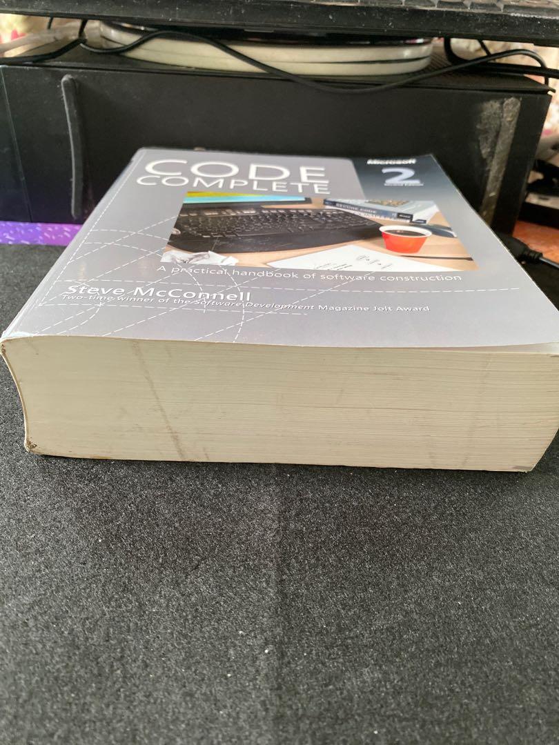 Code Complete 2, Hobbies & Toys, Books & Magazines, Assessment Books on ...