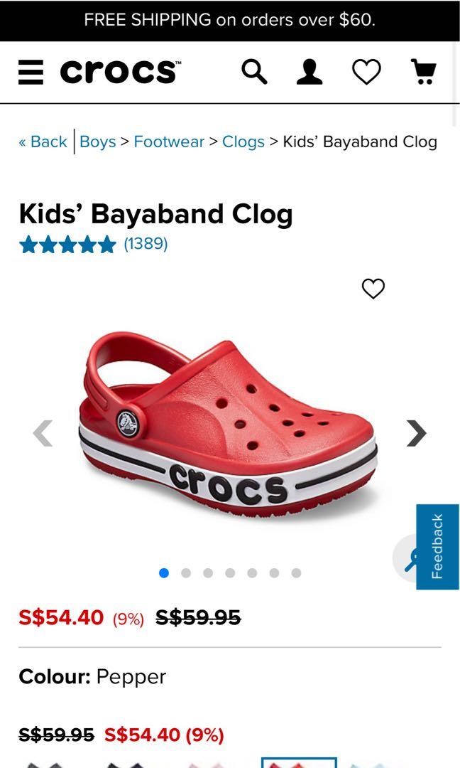 Crocs size J3, Everything Else on Carousell