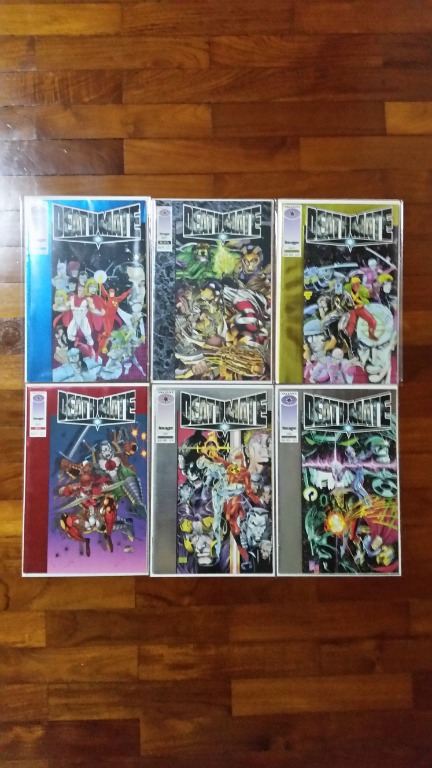 Deathmate Complete Set 6 books, Hobbies & Toys, Books & Magazines ...
