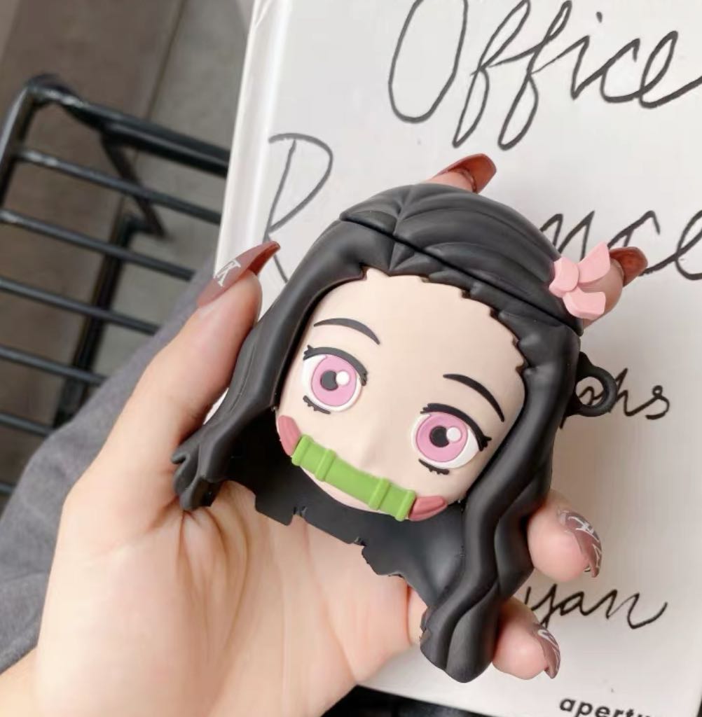 Demon slayer nezuko Kamado AirPod pro gen1/2 case, Mobile Phones ...
