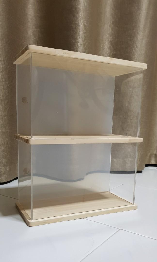 Double Layer Acrylic Display Box, Hobbies & Toys, Toys & Games on Carousell