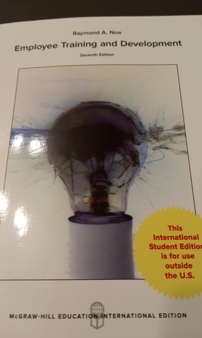 Employee Training and Development Seventh Edition (Raymond A. Noe), 興趣及 ...