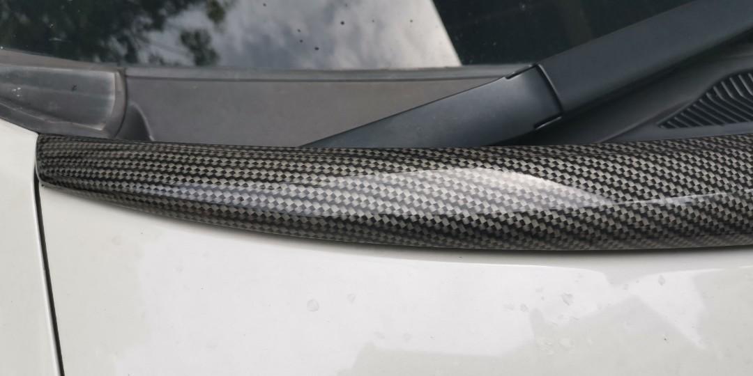 Estima carbon fibre bonnet spoiler, Car Accessories, Accessories on ...