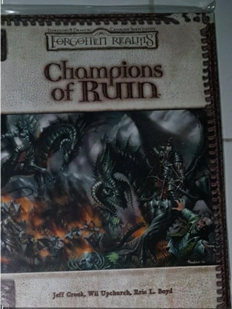 Forgotten relms- Shining South, Champions of ruin /Magic of faerun ...
