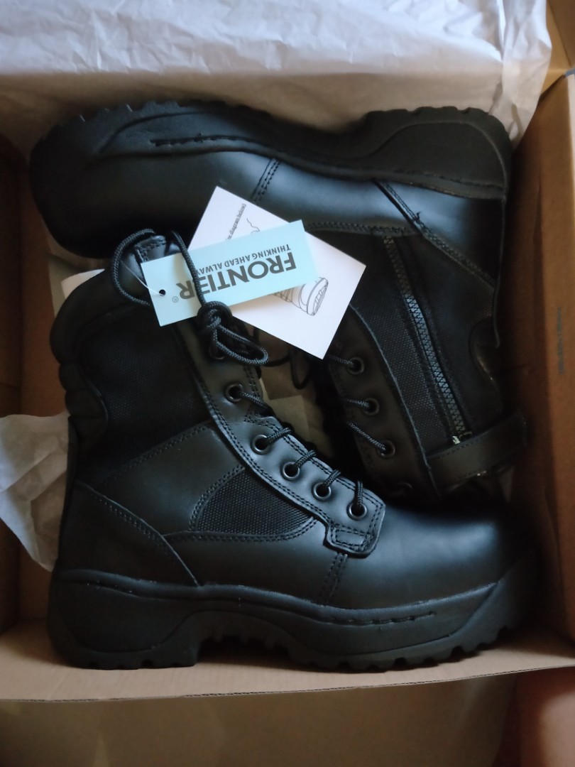 Frontier safety boots RSAF, Men's Fashion, Footwear, Boots on Carousell