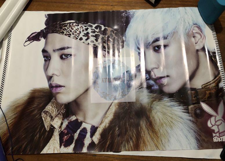 GD & TOP Album (Bigbang) with 2 posters, Hobbies & Toys, Memorabilia ...