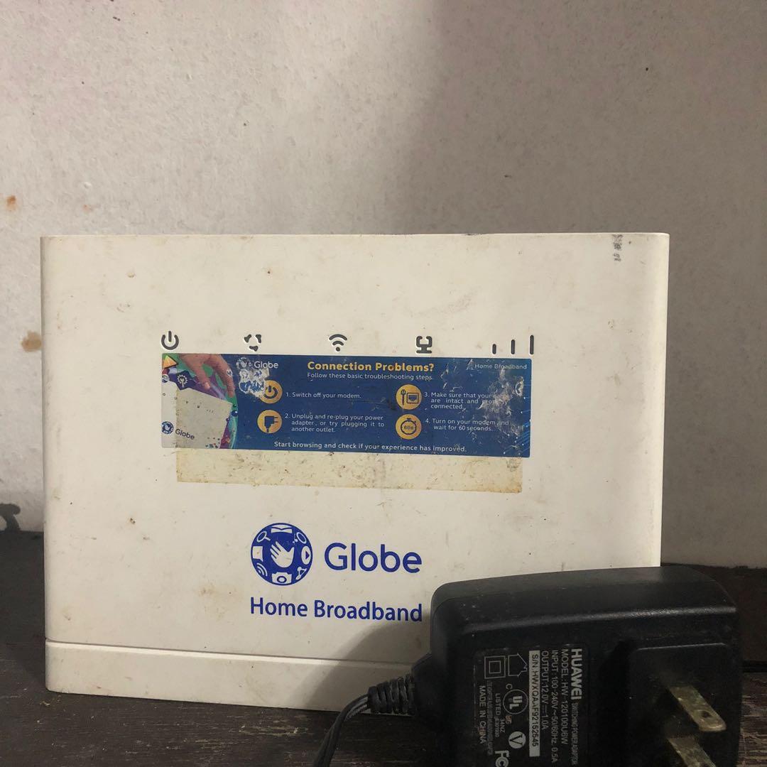 Globe Home Broadband Wifi Router, Computers & Tech, Parts & Accessories ...