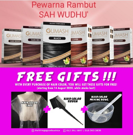 Gumash Hair Color & Hair Bleach, Beauty & Personal Care, Hair on Carousell