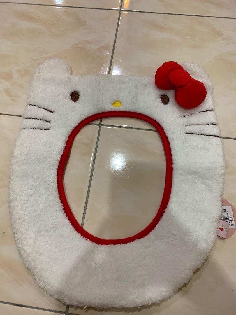 Hello kitty & my melody toilet seat cover, Furniture & Home Living ...
