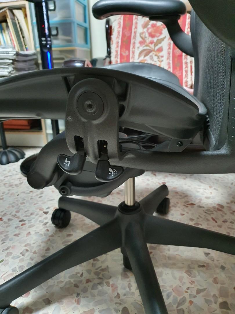 Herman Miller Office Chair Type C, Furniture & Home Living, Furniture ...